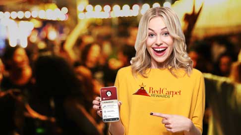 Red Carpet Rewards App | Prairie State Gaming